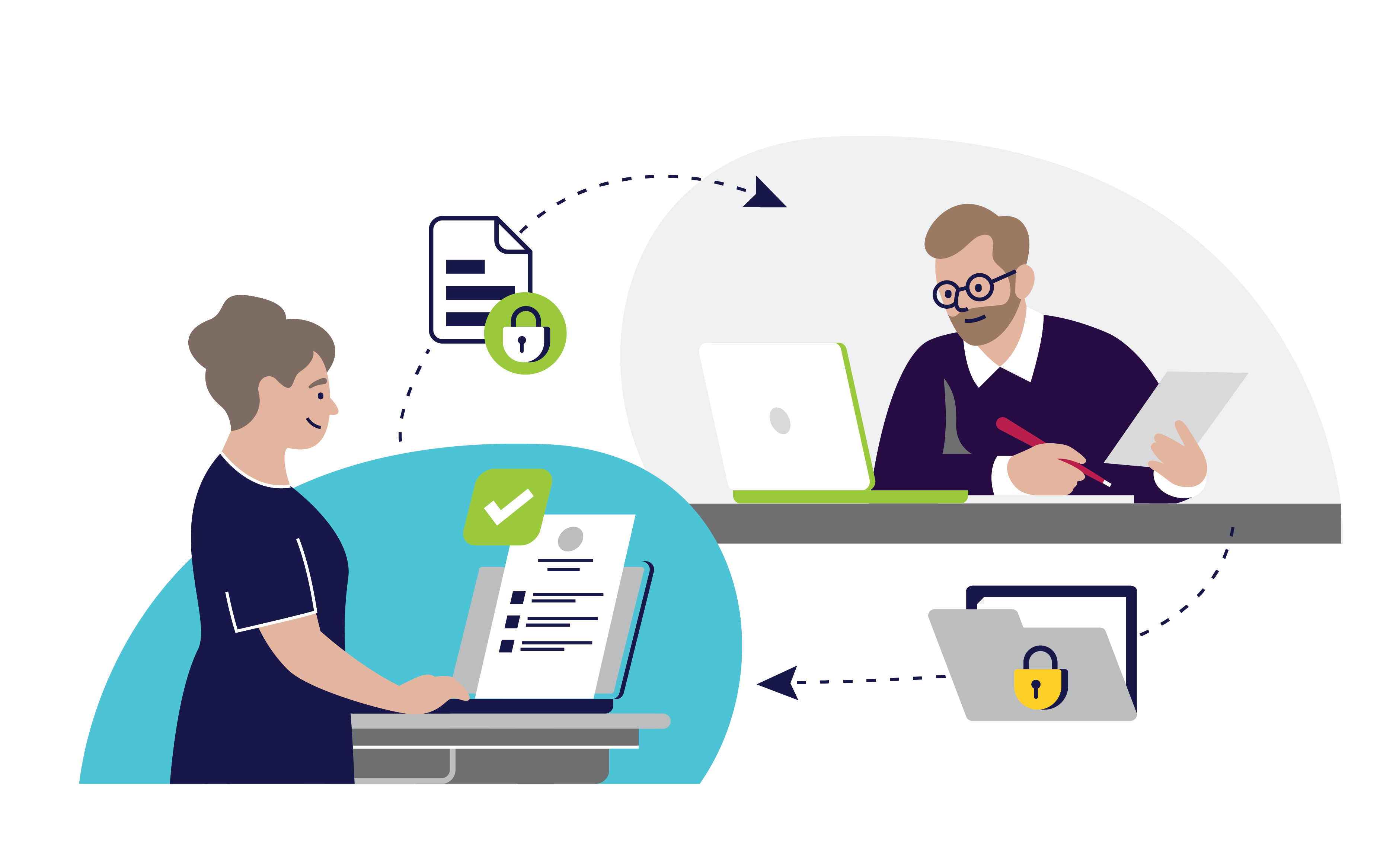 ECP connects with direct secure messaging network